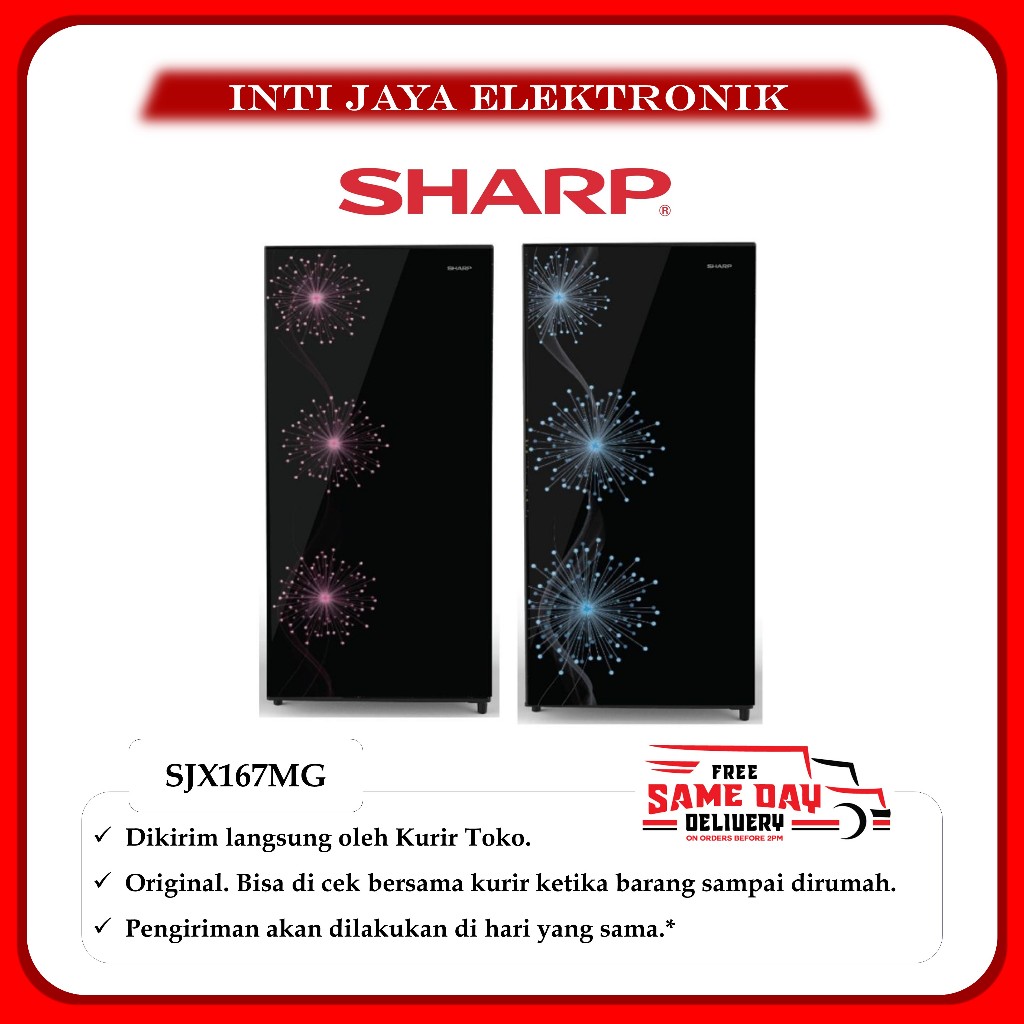 Jual SHARP KULKAS 1 PINTU SJX 167 MG | Shopee Indonesia
