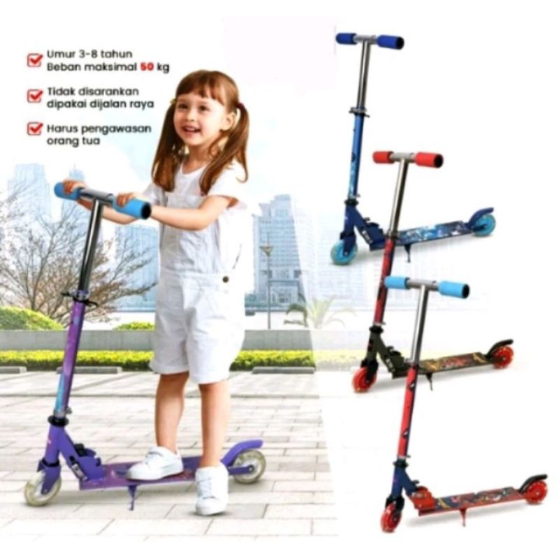 Jual Pmb Skuter Anak Roda 3 Otoped Scooter 3 Roda Skuter Karakter Pmb ...