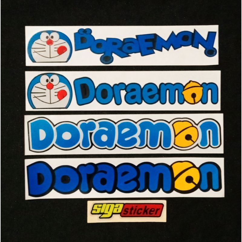 Jual Sticker Doraemon Stiker Tulisan Doraemon Cutting | Shopee Indonesia