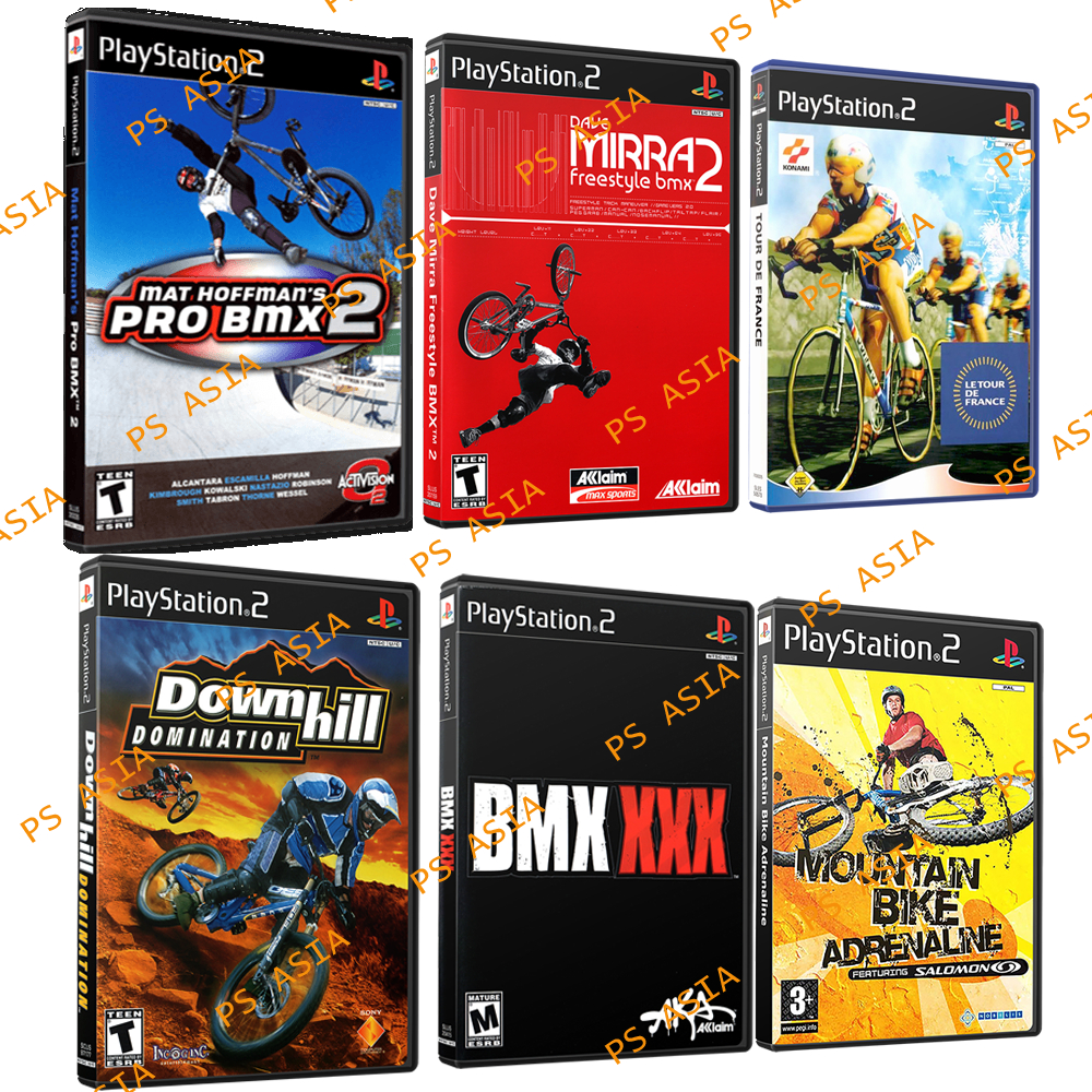 Jual Kaset ps2 Downhill Domination - BMX XXX - Mountain Bike - Game ...