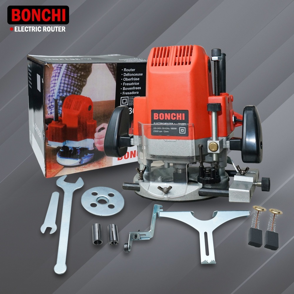 Jual Full Tembaga BONCHI Mesin Router 12mm Besar Profil Kayu 12 mm Wood ...
