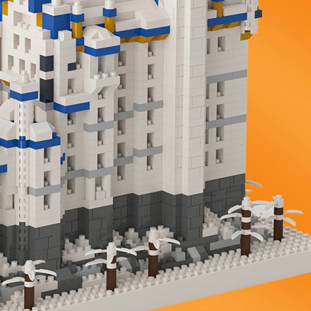 Jual Bricks besar Swan Lake Blok Bangunan Castle Magic Castle Princess ...