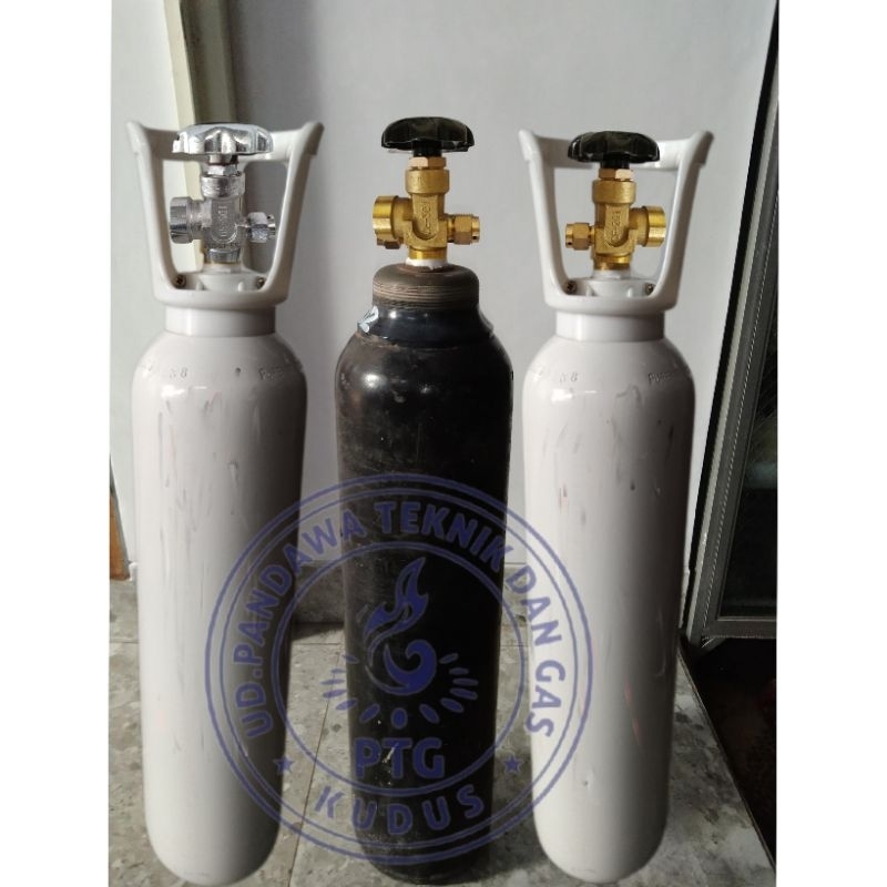 Jual Tabung Argon 1m3 bekas sudah isi argon cocok untuk las Tig Argon ...