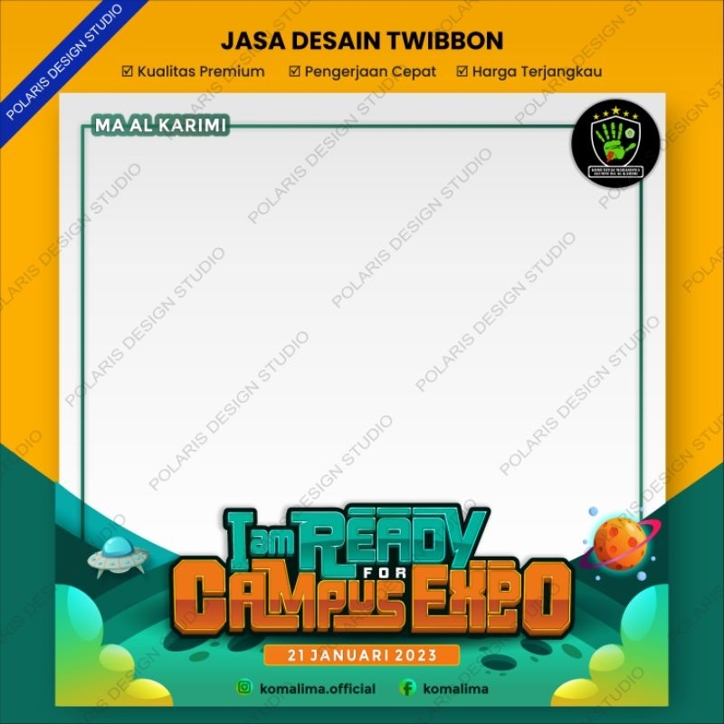 Jual Jasa Desain Twibbon Custom - Desain Kreatif dan Menarik | Shopee Indonesia