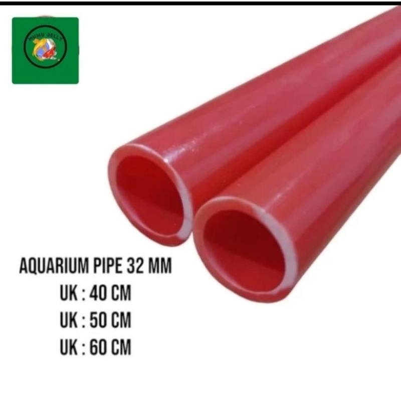 Jual pipa aquarium pipe U-Pvc by 3 pawns 32 mm | Shopee Indonesia