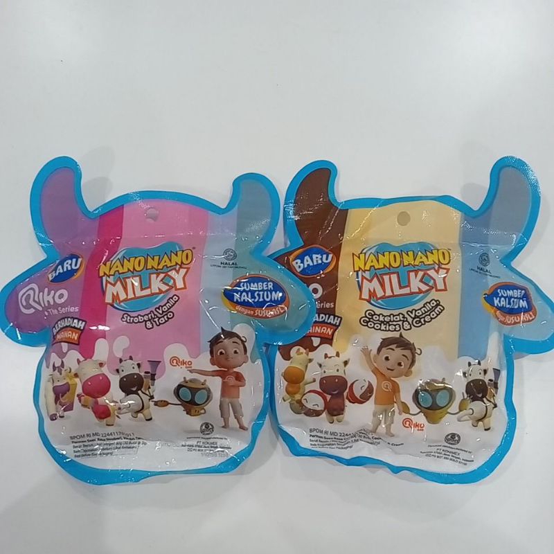 Jual Nano Nano Milky Permen Susu Aneka Rasa 60 gram / isi 30 butir @2g ...