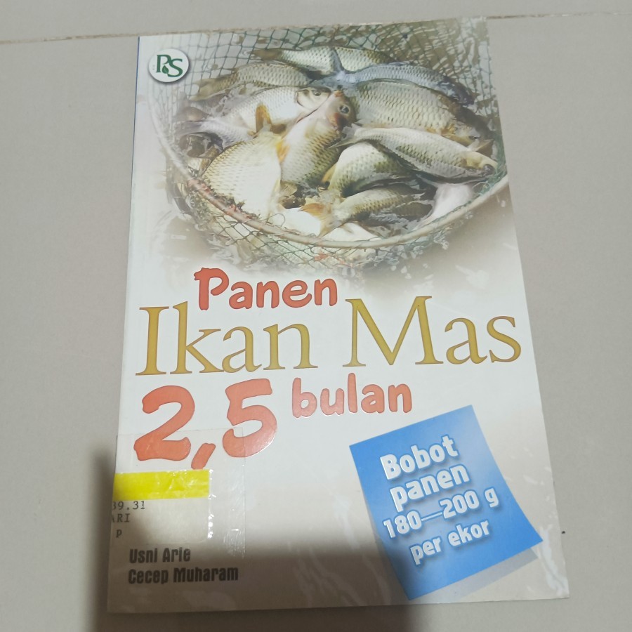 Jual Buku Panen Ikan Mas 2,5 Bulan | Shopee Indonesia