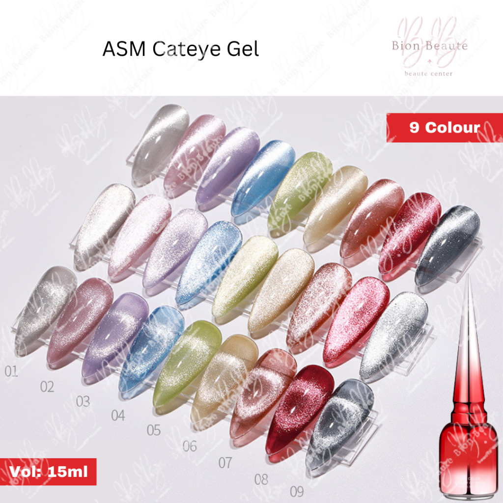 Jual ASM CATEYE NAIL GEL POLISH / KUTEK GEL CATEYE | Shopee Indonesia