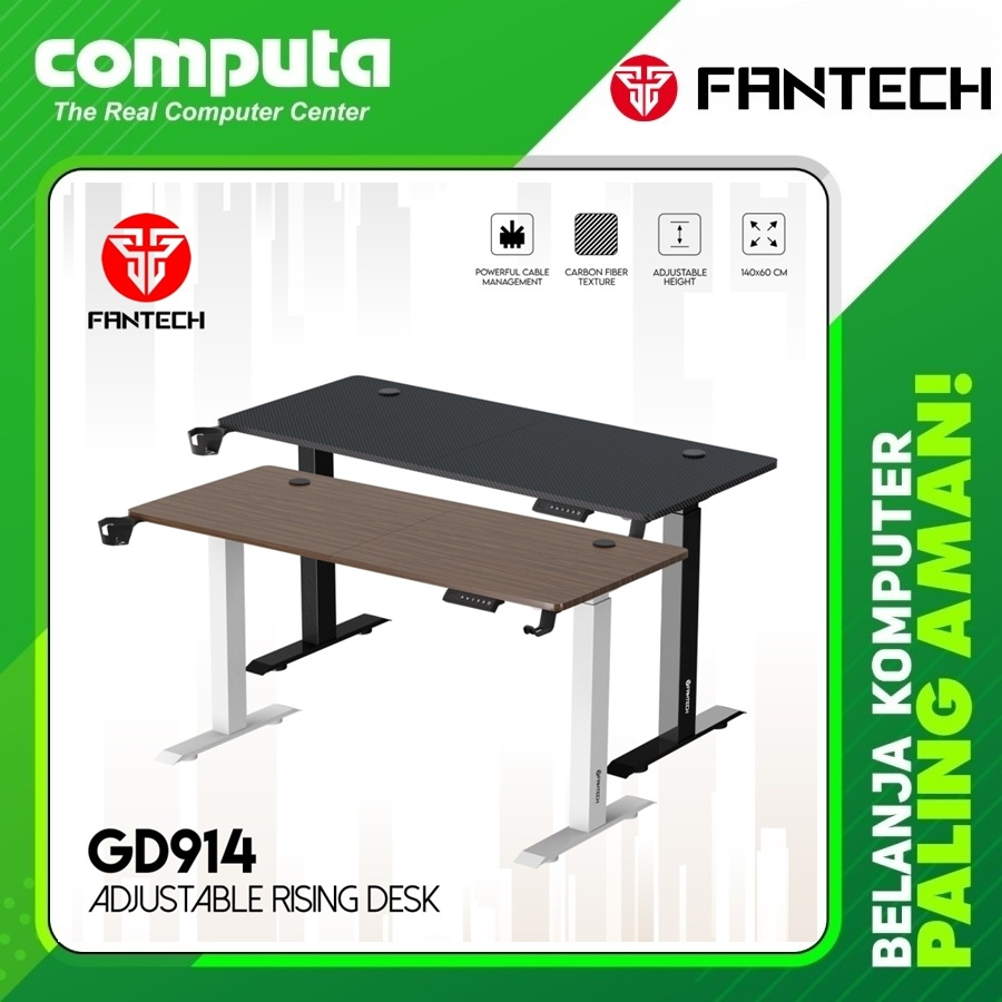 Jual Fantech GD914 Meja Elektrik Naik Turun Gaming Adjustable Desk ...