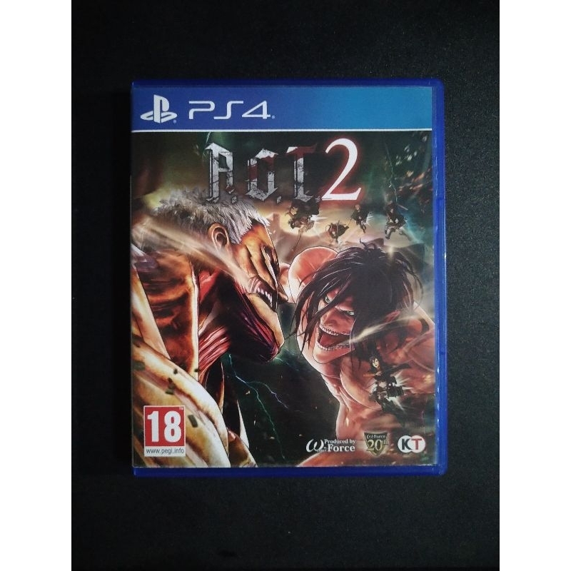 Jual BD PS4 AOT 2 Attack on Titan Langka kaset ps 4 game games anime A ...