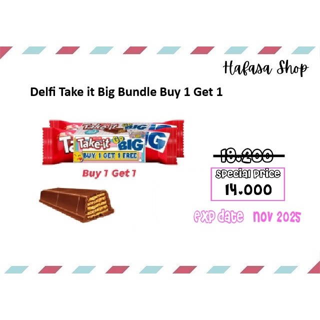 Jual Delfi Take It Big Buy 1 Get 1 | Shopee Indonesia