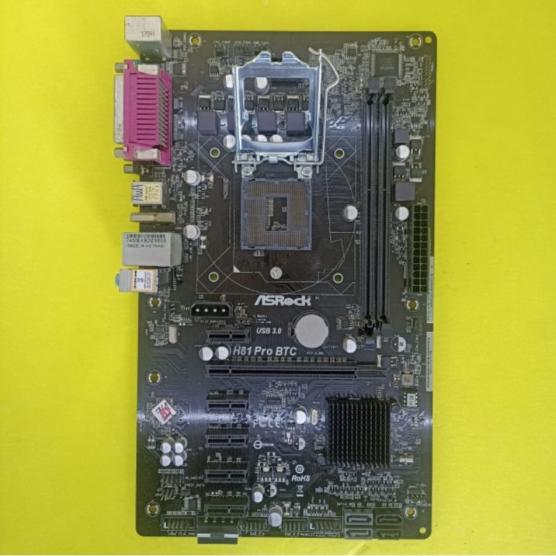 Jual Motherboard Asrock H81 Pro BTC | Shopee Indonesia