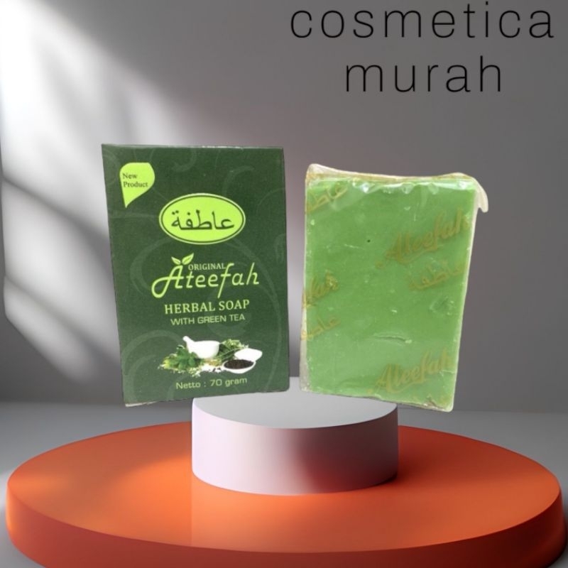 Jual cn,ux) ATEEFAH NALPAMARA GREEN TEA SABUN HIJAU - SABUN ARAB ...