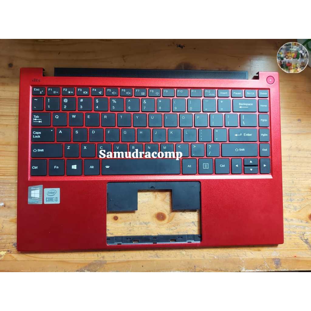 Jual Keyboard Frame Laptop Infinix Inbook X1 Backlight Original - Merah ...