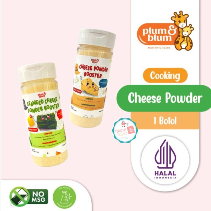 Jual Plum & Blum Cheese Powder Mpasi | Seaweed 60 gr | Shopee Indonesia