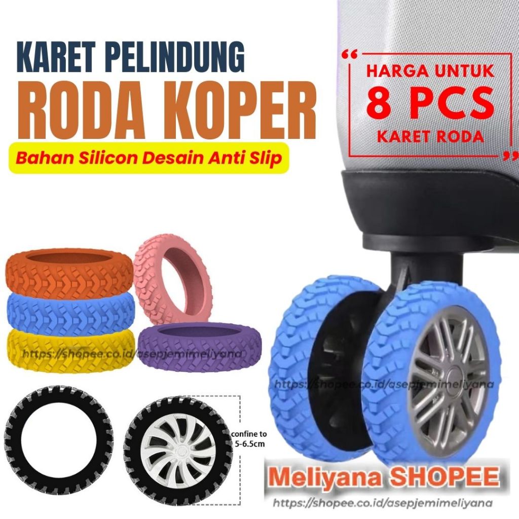 Jual Karet Silicon Pelindung Protector Roda Koper Universal Melindungi ...