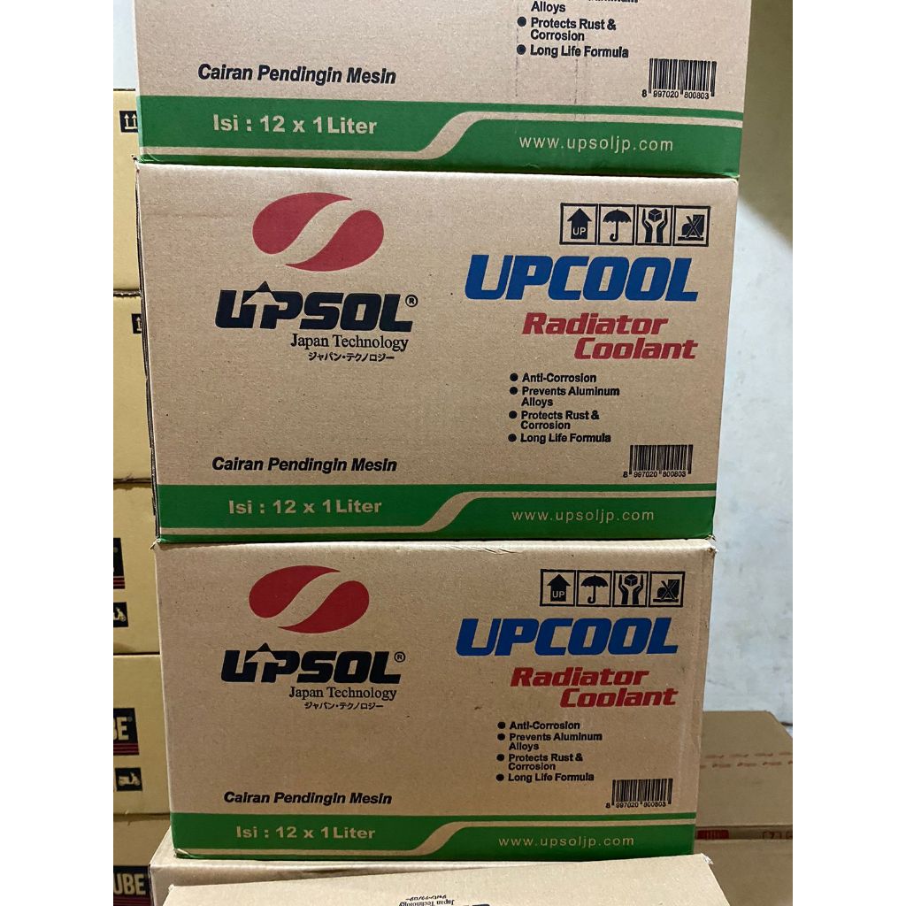 Jual AIR RADIATOR COOLANT UPSOL 1 LITER PENDINGIN MOTOR | Shopee Indonesia
