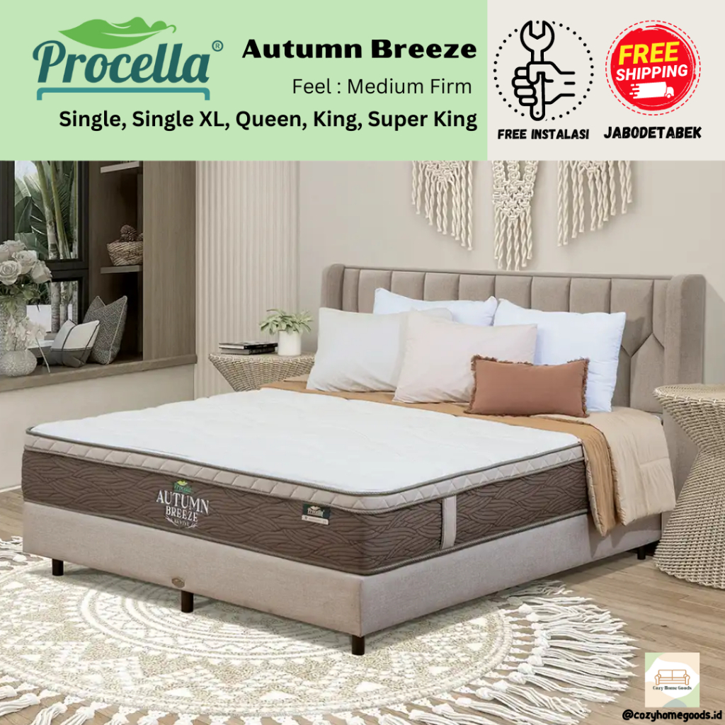 Jual Kasur Springbed Matrass - Procella Autumn Breeze Revive Series ...