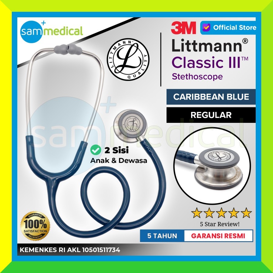Jual Litman Classic III Stethoscope REGULER EDITION / Stetoskop Dewasa ...