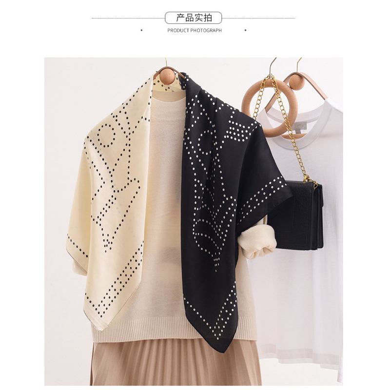 Jual Syal Scarf Hijab Motif Kuda Mewah Cantik “90x90”cm | Shopee Indonesia