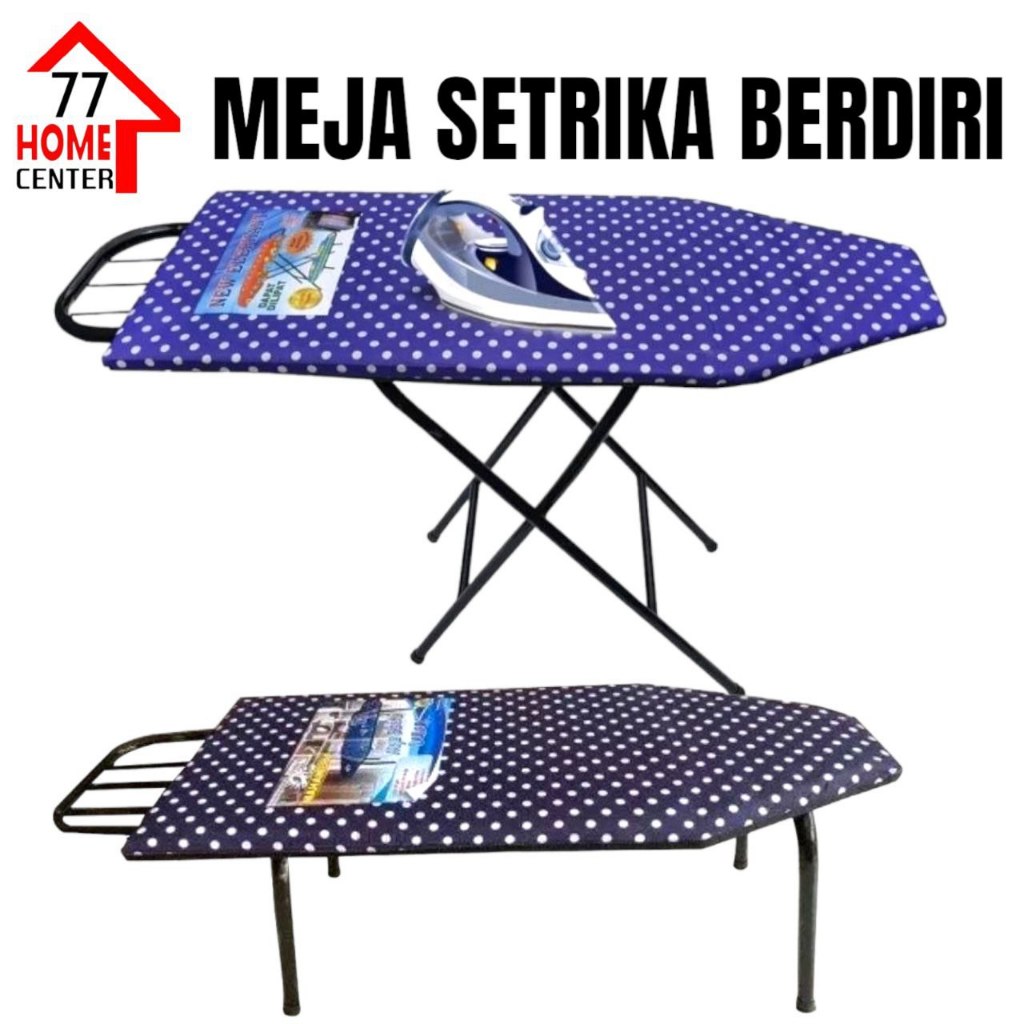 Jual SUPER JUMBO Meja Setrika Gosok Lipat DUDUK Alas Setrika Tinggi ...
