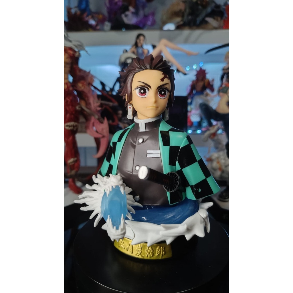 Jual Action Figure Kimetsu No Yaiba Tanjiro Kamado Demon Slayer LED ...