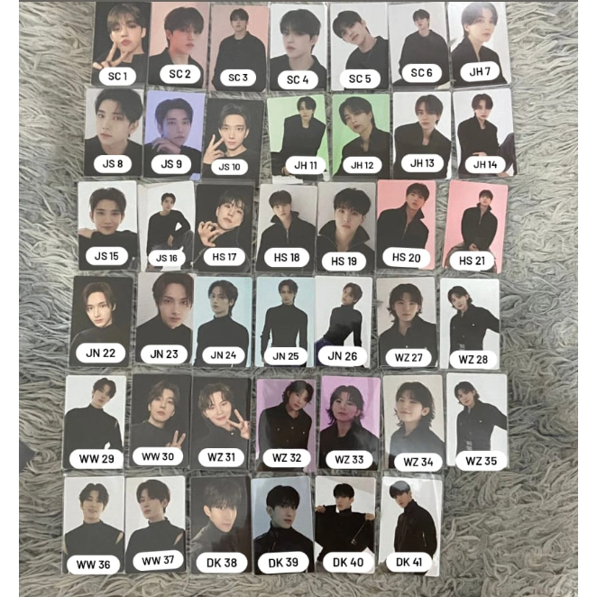 Jual [ READY STOCK ] OFFICIAL PHOTOCARD SEVENTEEN SVT FOLLOW AGAIN MD INCHEON SEOUL DK HOSHI ...