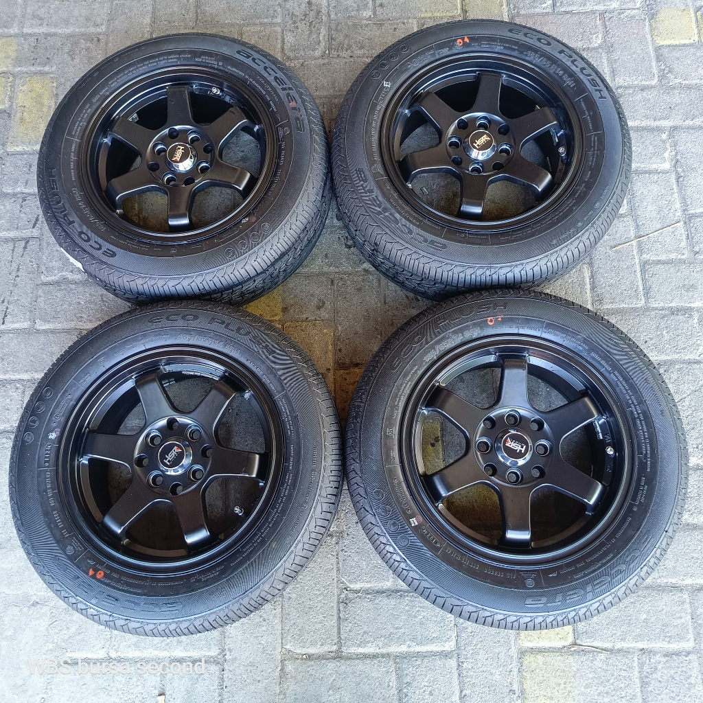 Jual Velg mobil racing te37 ring 14+BAN Like new | Shopee Indonesia