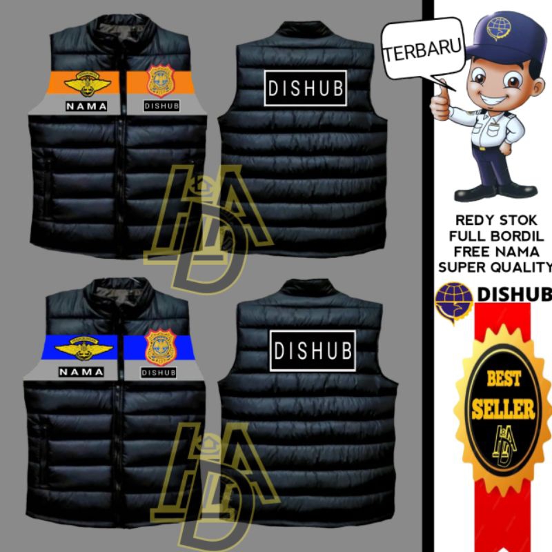 Jual rompi dishub rompi gelembung dinas perhubungan | Shopee Indonesia