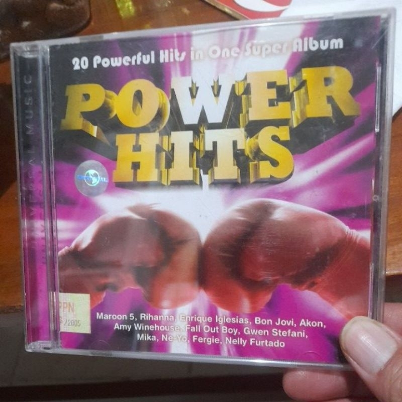 Jual cd musik original power hits 20 powerful hits in one supee album ...