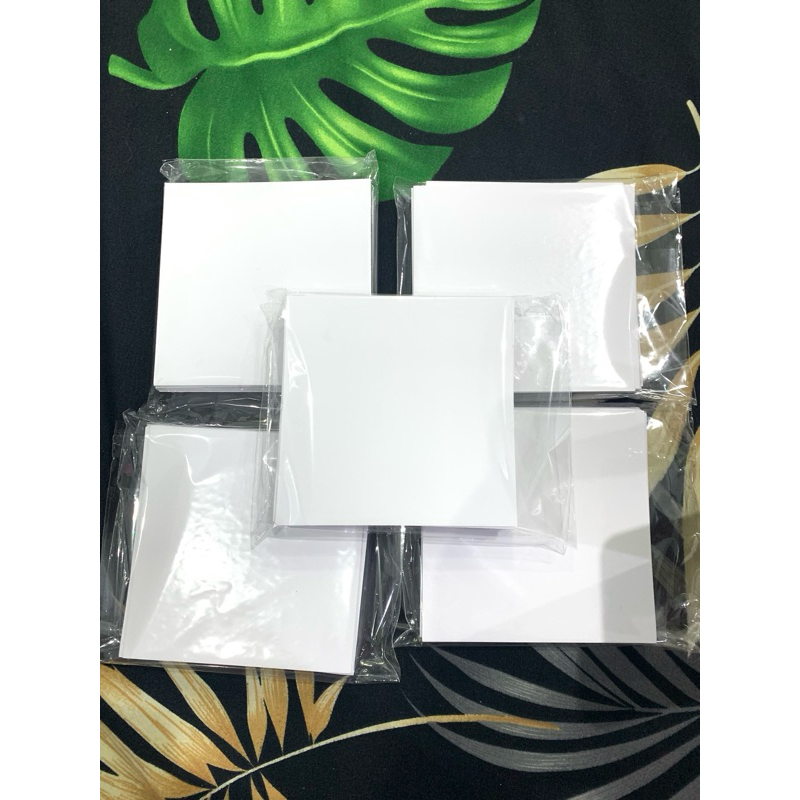 Jual Custom Kertas Asturo Putih Polos 10x10cm 70pcs | Shopee Indonesia