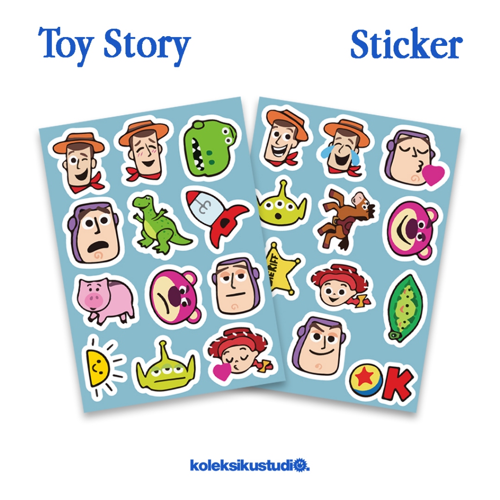 Jual Stiker Toy Story #2 Sticker Kartun Cartoon Aesthetic Lucu Stiker ...