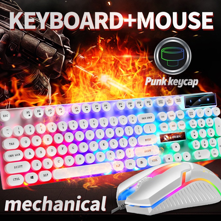 Jual KODE I8I4 GTX3 Keys Punk Circular KeyCap Keyboard Mechanical ...