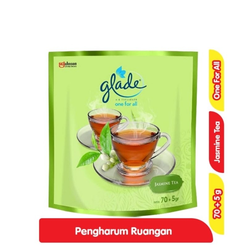 Jual Glade One For All Pengharum RuanganGantung Jasmine Tea 70+5 g ...