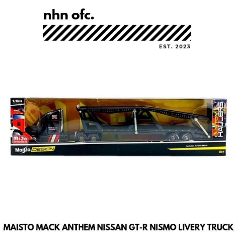 Jual MAISTO MACK ANTHEM NISSAN GTR NISMO LIVERY TOWING TRUCK | Shopee ...