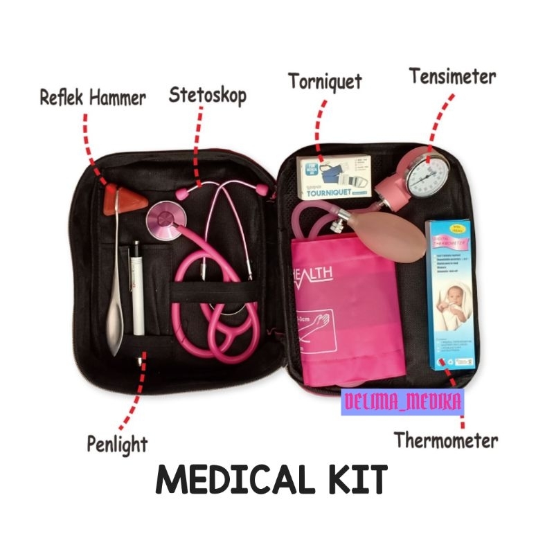 Jual Nursing Kit 7 item Warna Pink,Hitam,Ungu,Abu,hijau, darkblue ...