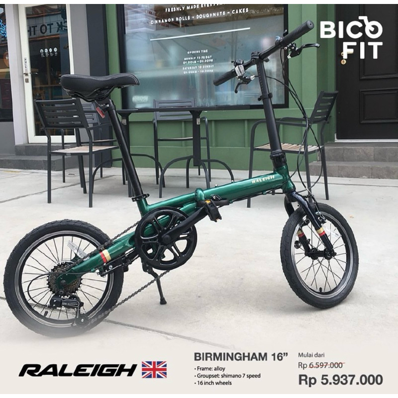 Jual SEPEDA LIPAT RALEIGH BIRMINGHAM SET (S/3) | Shopee Indonesia