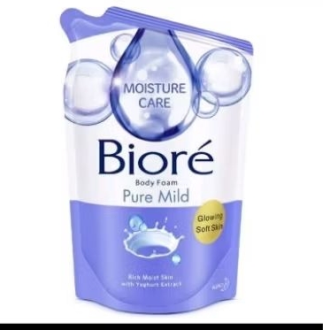 Jual biore pure mild body foam 400 ml / Hanasui Kirei 400ml refill ...