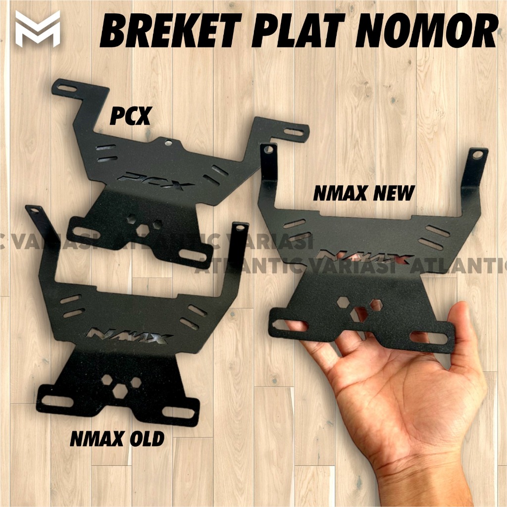 Jual BREKET BRACKET TATAKAN PLAT NOMOR KUMIS NMAX NEW 2020 - 2024 NMAX ...