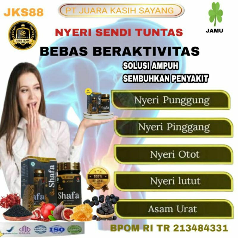 Jual BIO SHAFA original Pil Hitam ISI 30 BUTIR | Shopee Indonesia