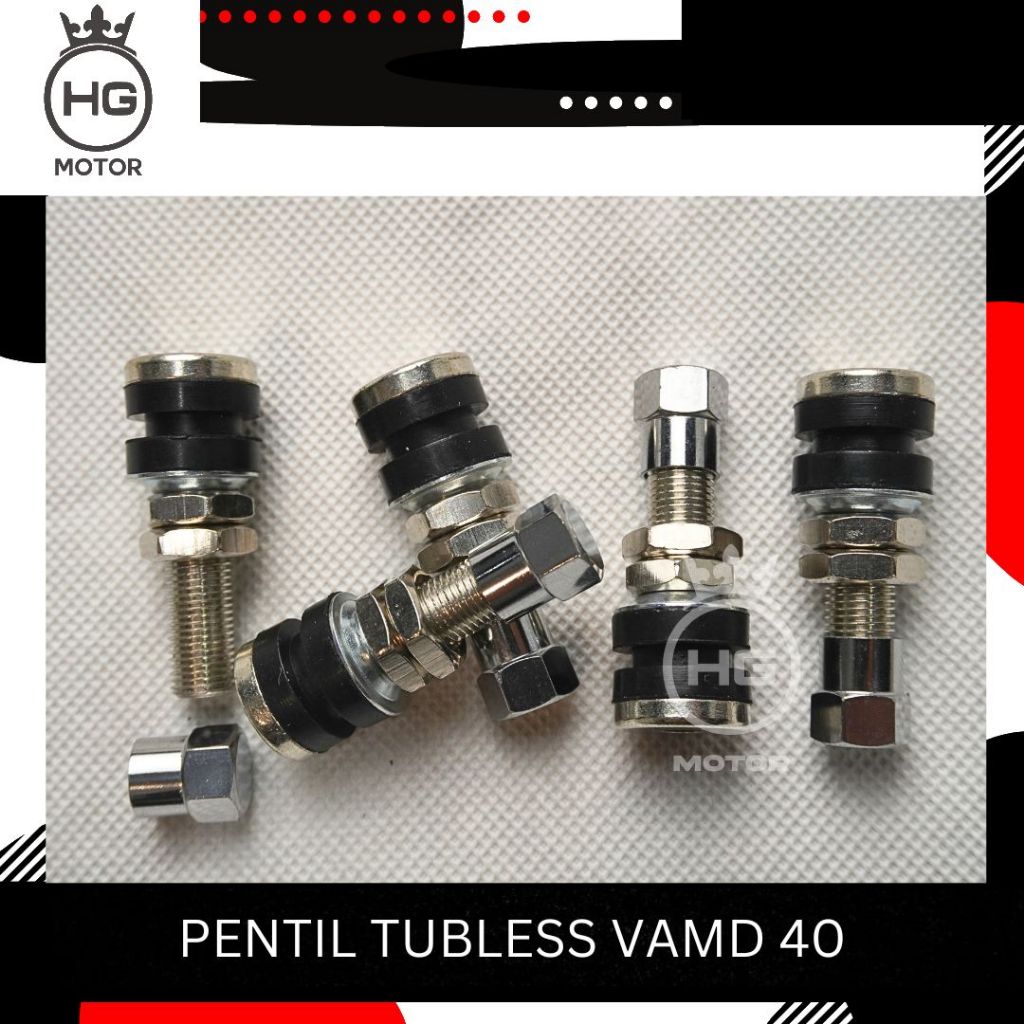Jual PENTIL BAN MOTOR TUBELESS BESI PANJANG BAUT / DRAT LUAR UNIVERSAL ...