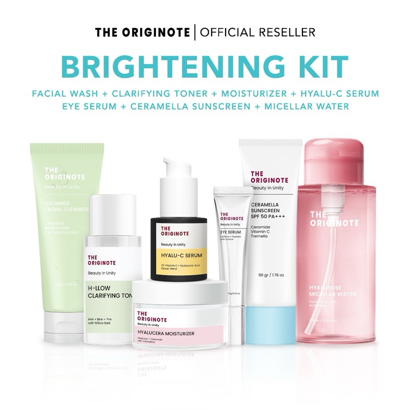 Jual The Originote SPECIAL BUNDLE 7in1 BRIGHTENING KIT - Original ...