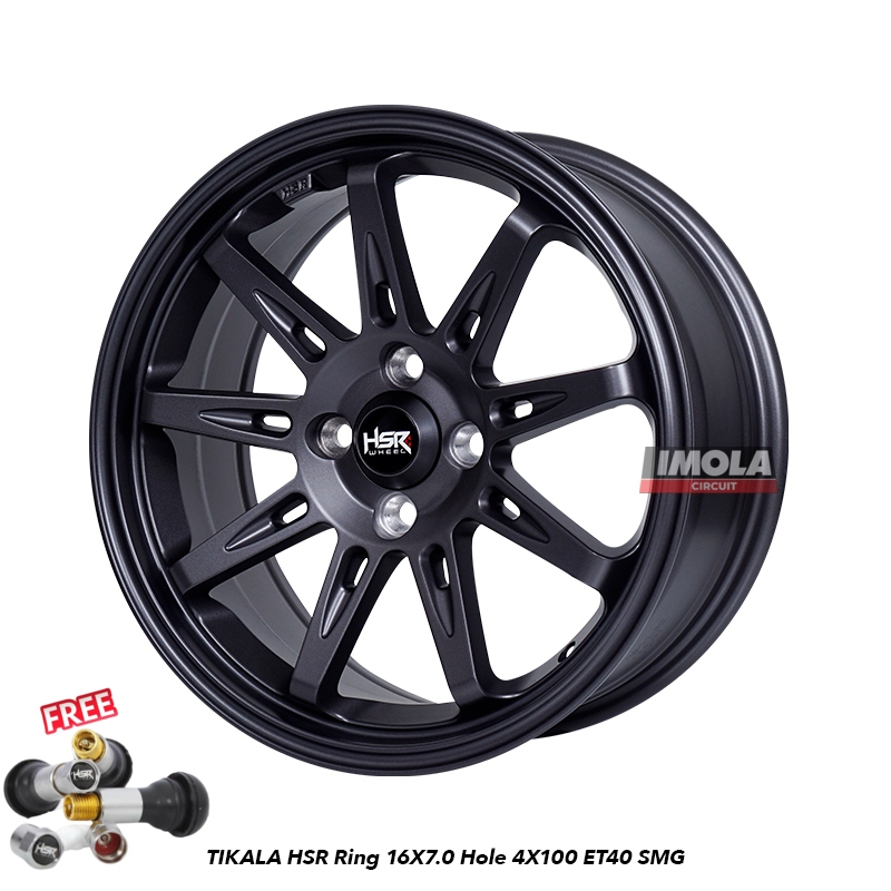 Jual Velg HSR TIKALA 9004 Ring 16 Velg Mobil R16 Lebar 7 Agya Ayla Brio Mobilio Yaris Jazz ...
