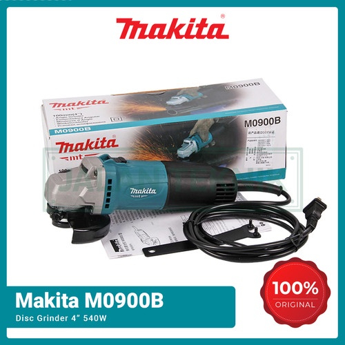 Jual MAKITA M0900B mesin gerinda gurinda tangan 4" M 0900 B angle ...