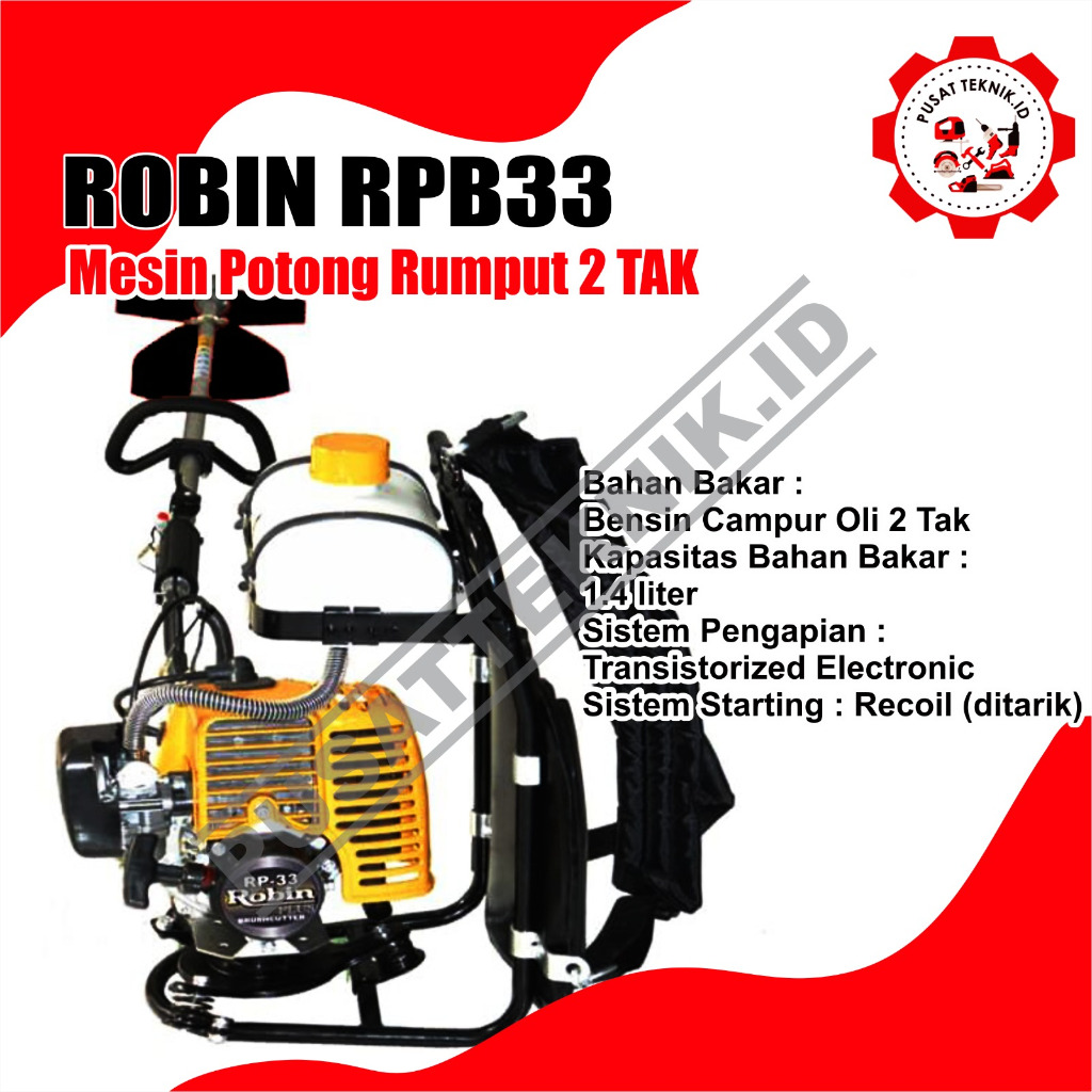 Jual MESIN POTONG RUMPUT ROBIN ZH RPB33 BRUSH CUTTER ROBIN ZH RPB33 ...