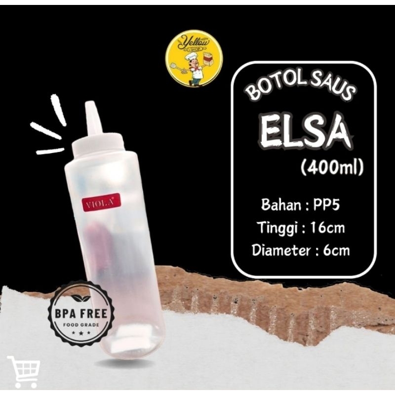 Jual BOTOL SAUS ELSA (SATU LUBANG) | Shopee Indonesia