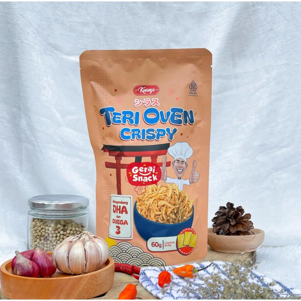 Jual Teri Crispy Oven Kuangs Mengandung DHA dan Omega 3 60G | Shopee ...