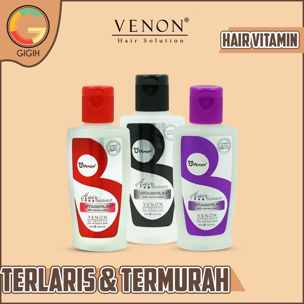 Jual VENON VITAMIN RAMBUT / HAIR SERUM 30ML ( READY ALL VARIAN ...