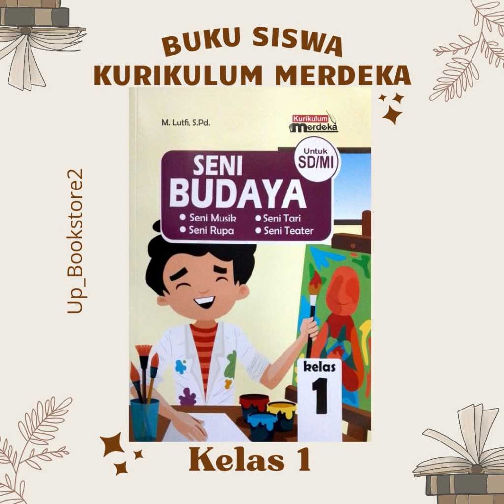 Jual BUKU SISWA SENI BUDAYA KELAS 1 KURIKULUM PENGGERAK-MERDEKA SD/MI PENERBIT : WAHANA KARYA ...