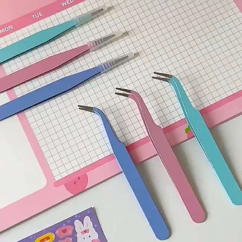 Jual [Artopia] 1pcs Macaron Tweezers Penjepit Stiker Sticker Scrapbook ...